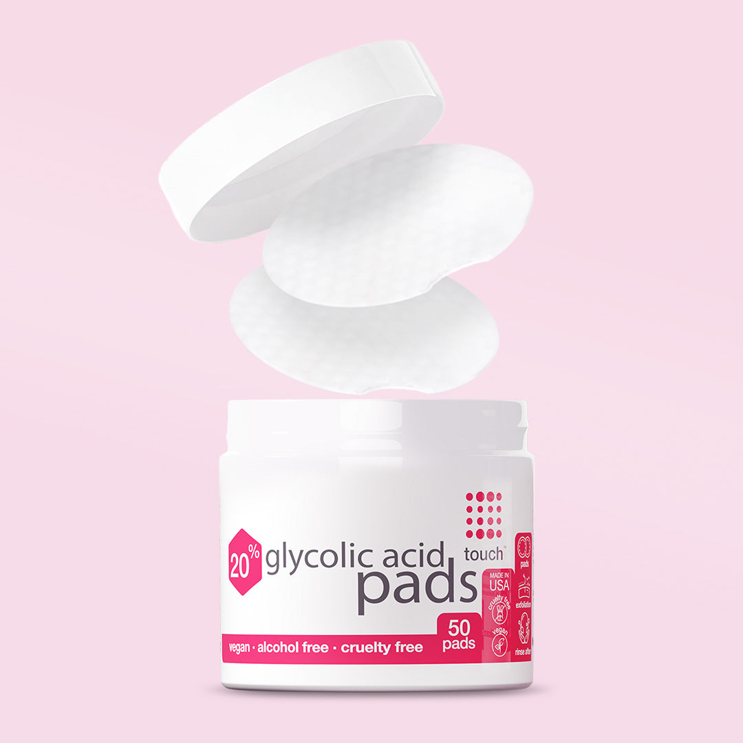 20% Glycolic Acid Peel Pads - Touch Skin Care