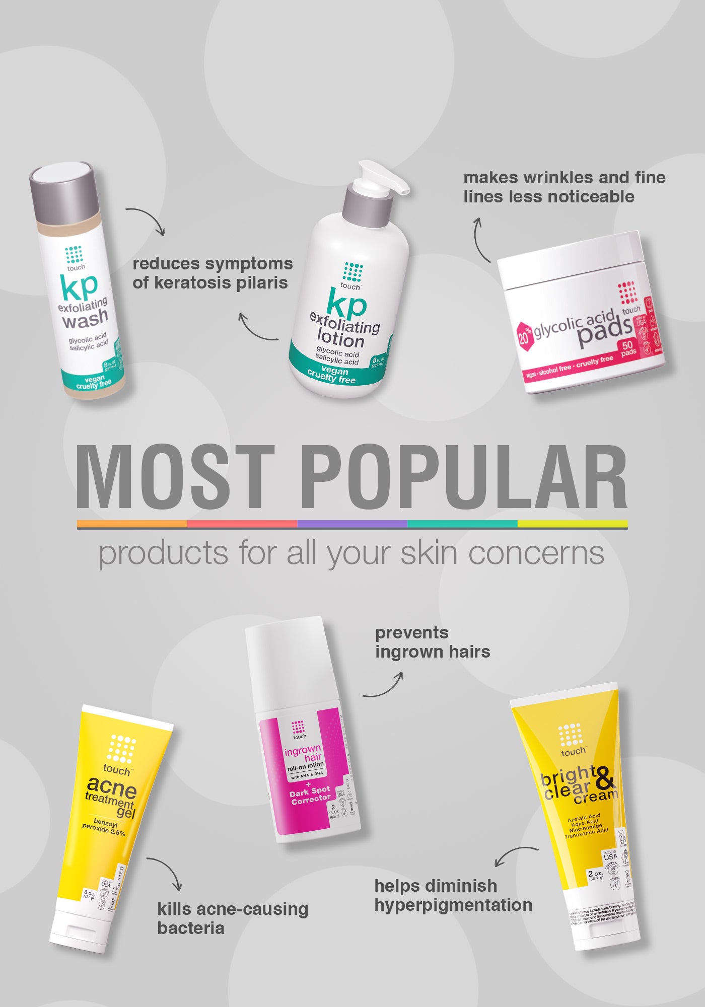 Touch Skin Care Official Site - Clean, Cruelty free, Vegan Products