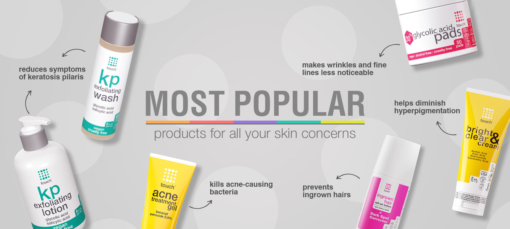 Touch Skin Care Official Site - Clean, Cruelty free, Vegan Products