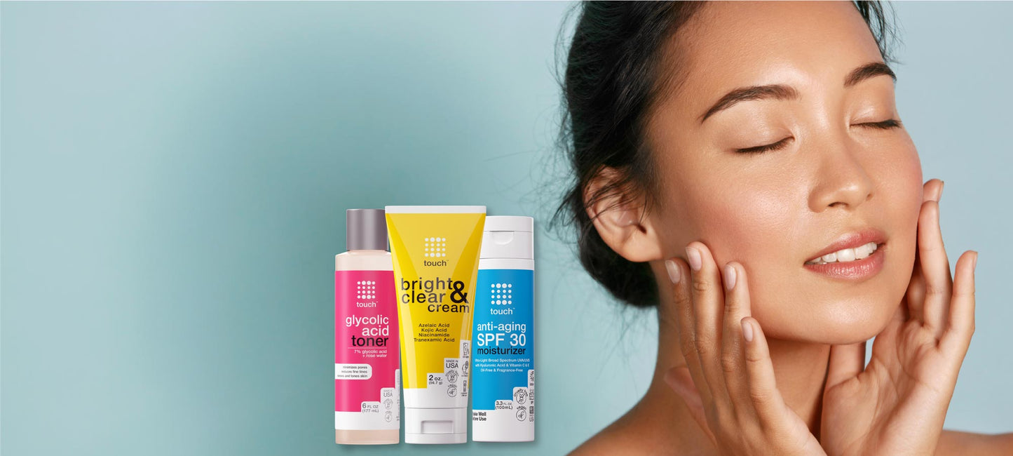 Touch Skin Care Official Site - Clean, Cruelty free, Vegan Products