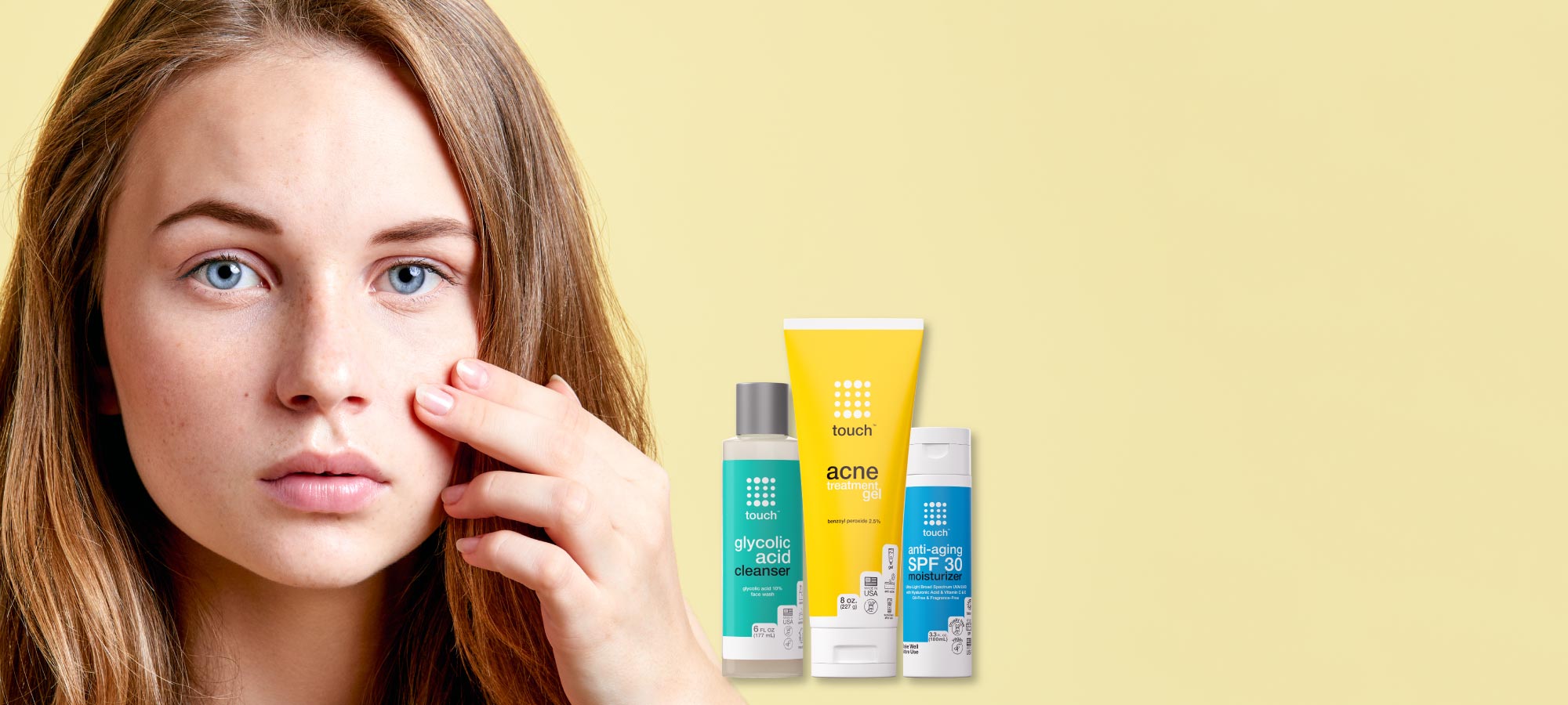 Touch Skin Care Official Site - Clean, Cruelty free, Vegan Products